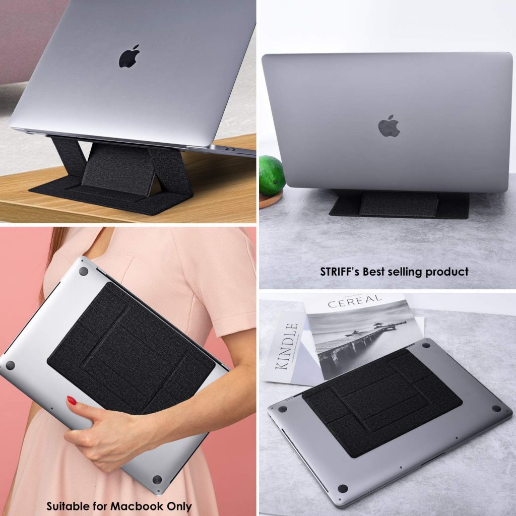 STRIFF Adjustable Laptop Stand and Phone Stand (White) – LSABS1W – STRIFF