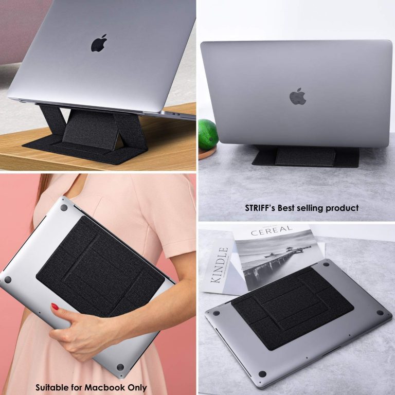 STRIFF Adjustable Laptop Stand and Phone Stand (White) – LSABS1W – STRIFF